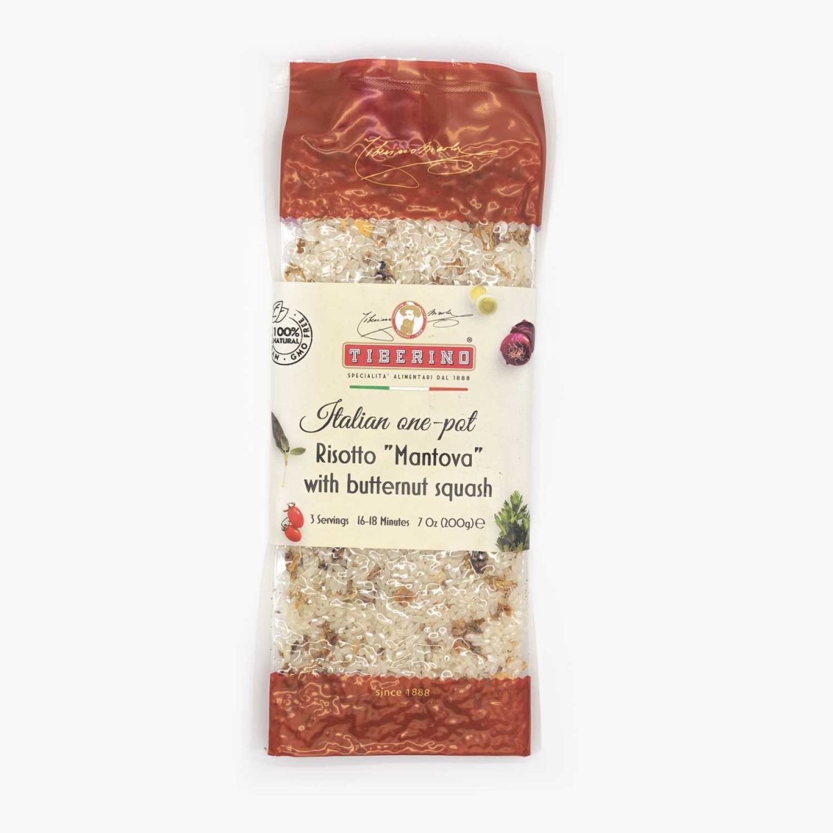 Tiberino Risotto 'Mantova' with Butternut Squash (200g / 7.05oz ...
